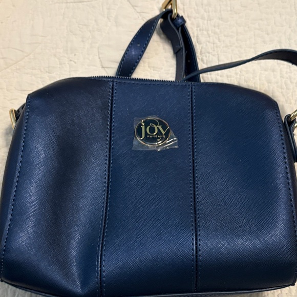 Joy Mangano | Bags | Joy Mangano Deep Blue Crossbody Bagnwot | Poshmark